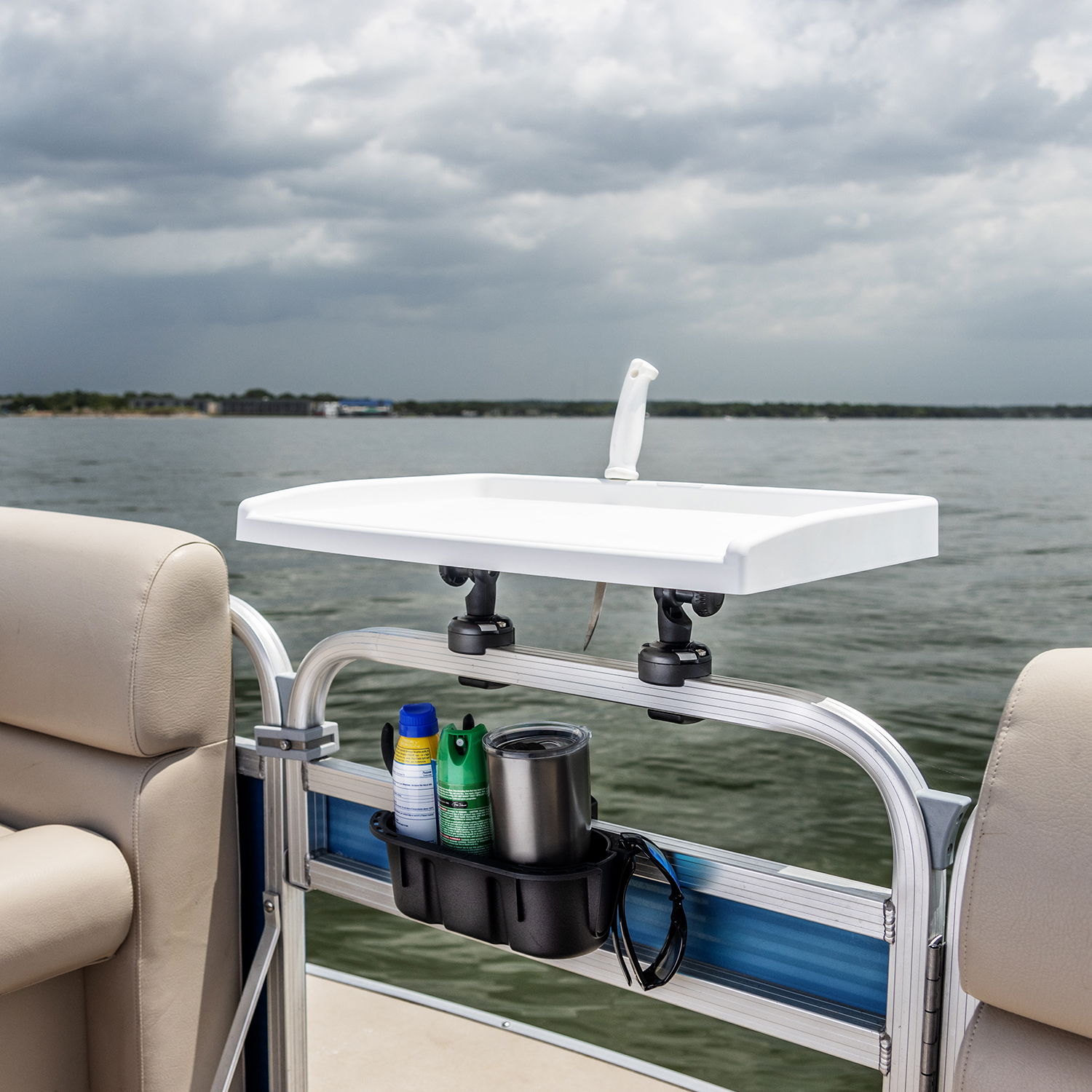 Fillet Table with Pontoon Mounts | RAILBLAZA