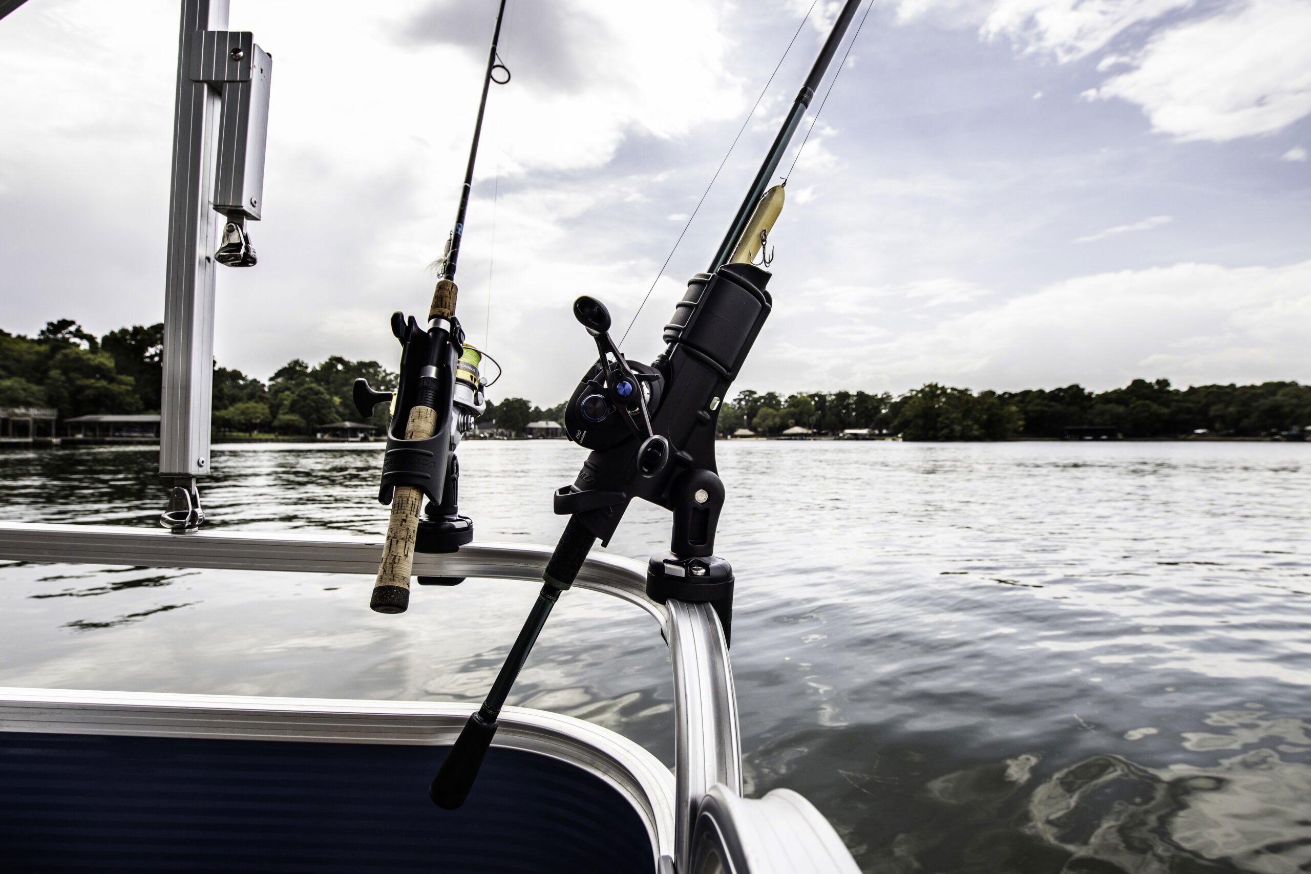 Rod Holder II Pontoon Mount Kit | RAILBLAZA