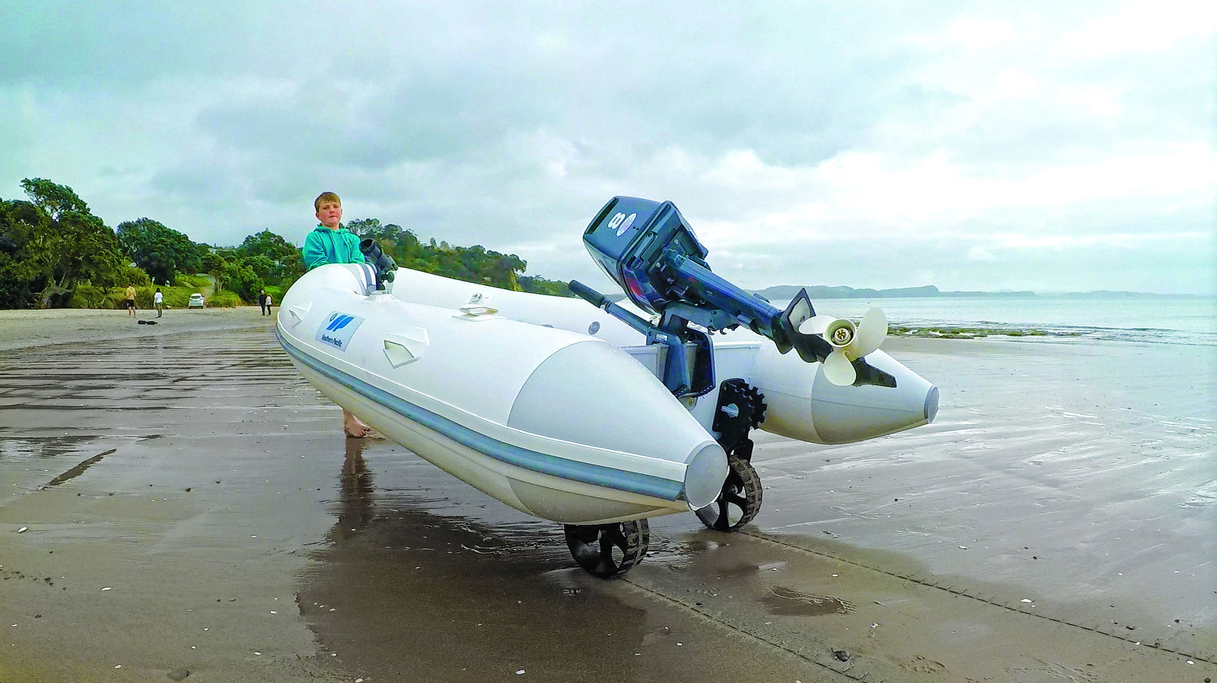 Open Box Dinghy Wheel Kit | RAILBLAZA